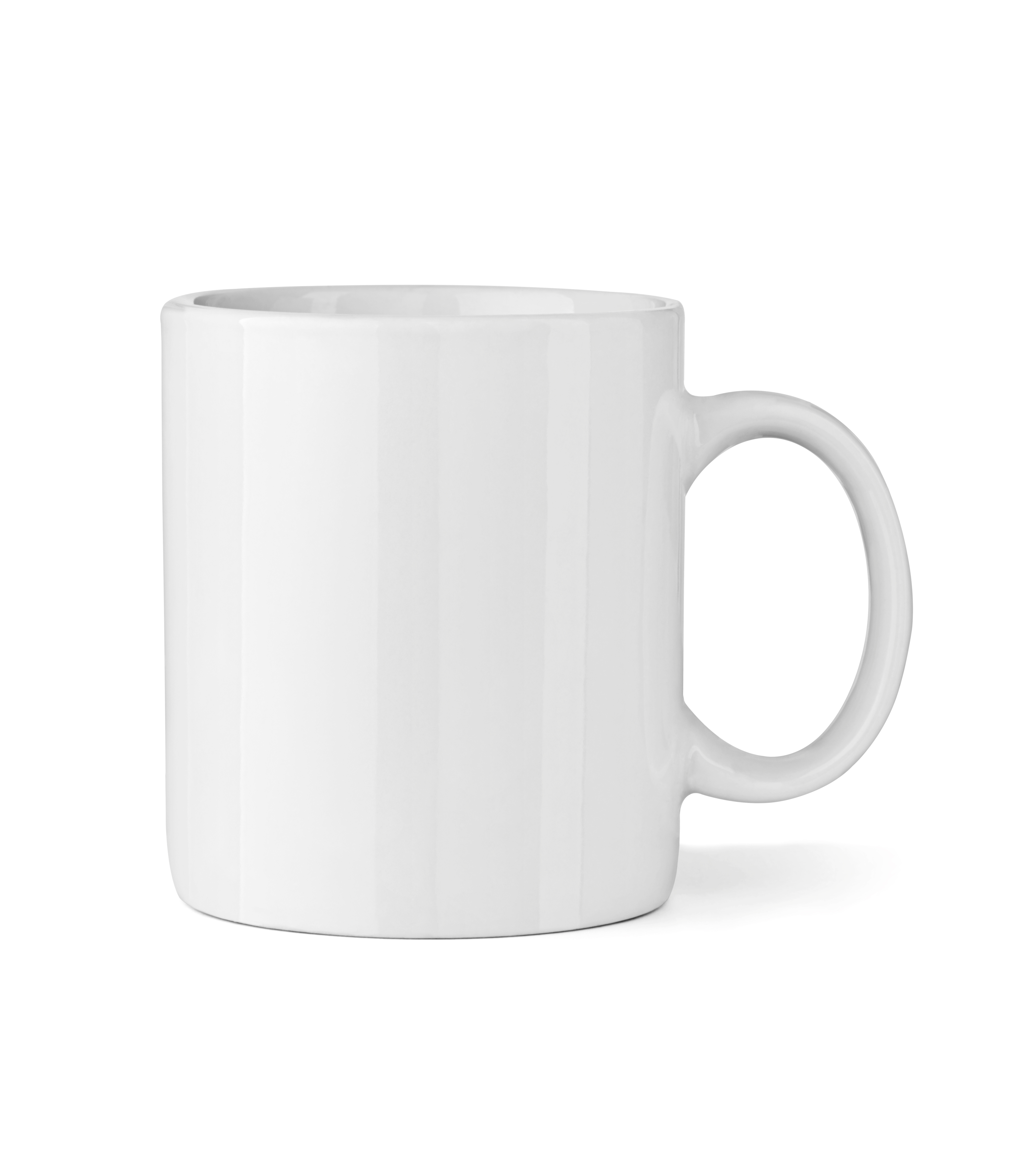 High quality ceramic white mug Easy and Affordable custom t-shirt printing
